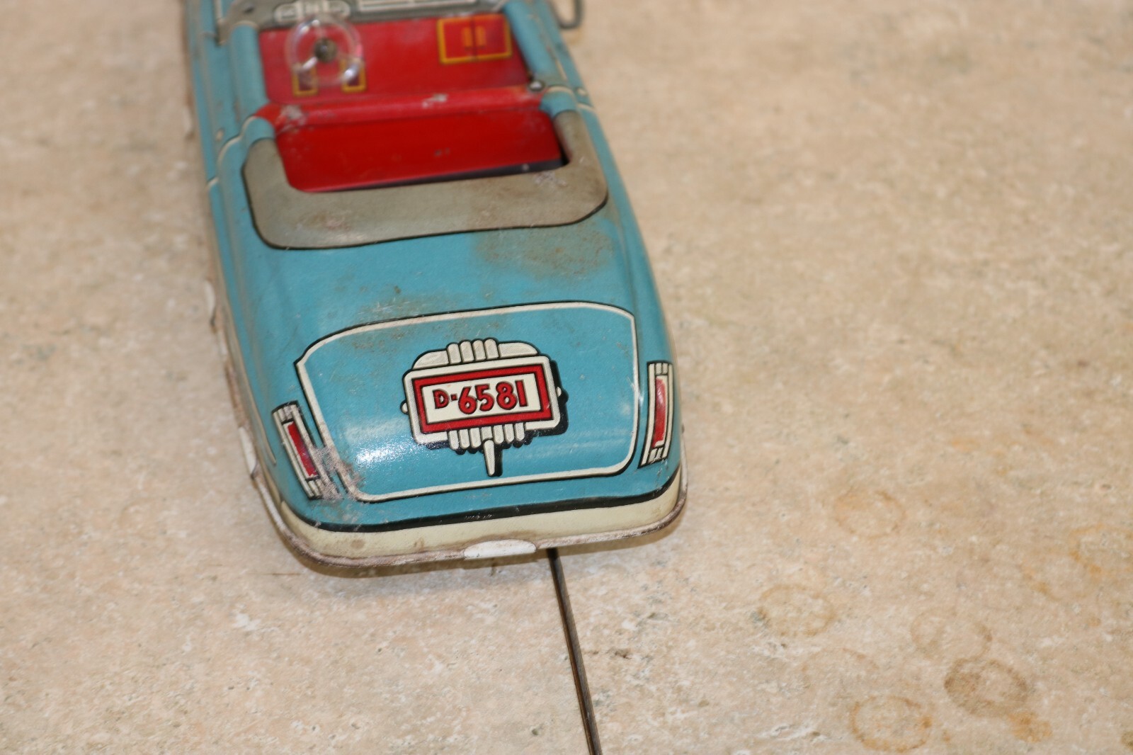 Vintage Marx Tin Wind Up D-6581 Car Roadster *LOOK* FREE SHIPPING | eBay