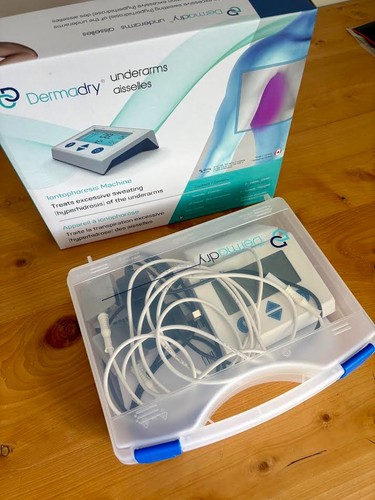 Dermadry Iontophoresis Machine - Underarm Sweating Prevention | eBay