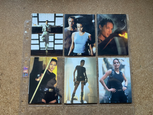 6 x LARA CROFT TOMB RAIDER COLLECTORS CARDS - FREE UK POSTAGE!! | eBay UK