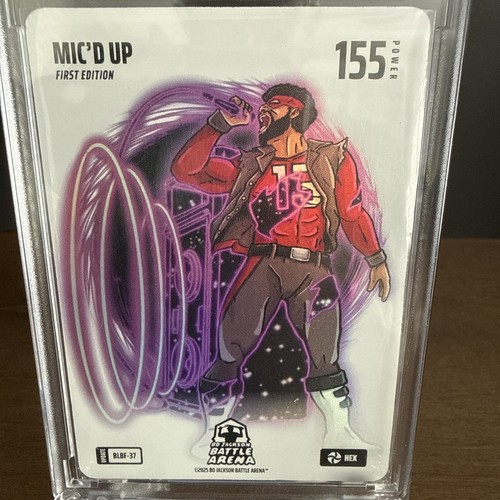 2025 Mic’d Up Mike Evan’s Blizzard Hex Bo Jackson Battle Arena BLBF-37 ...