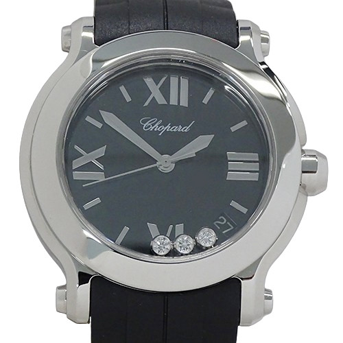 Chopard Chopard Watch Boys Brand Happy Sport 3P Diamond Date Quartz QZ Stainle | eBay