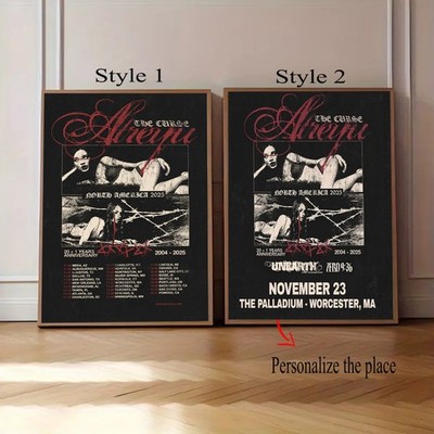 Atreyu Merch Poster The Curse North American Tour 2025 Poster | eBay