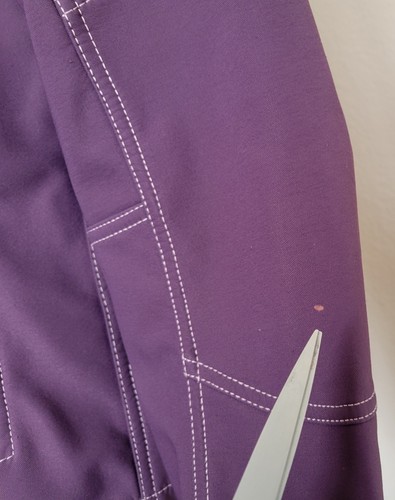 Ariat Rebar Stretch Canvas Jacket Softshell Purple Full Zip Womens Size ...