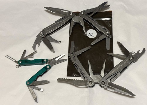 Leatherman Wingman And Sidekick MULTI TOOLS & Micra Mini Tool 3 Pc Lot Ae | eBay