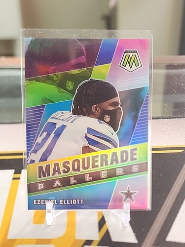 2021 panini mosaic football - Ezekiel Elliot - Masquerade Ballers CASE ...