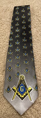 Vintage Rainbow Connection Freemasons Tie 57” | eBay