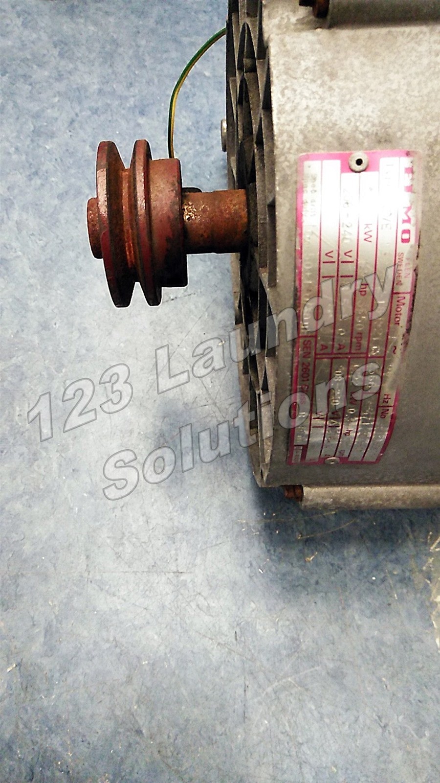 WASCOMAT W125 WASHER MOTOR 208-240V 1PH 60Hz P/N: 471971607 [USED] | eBay