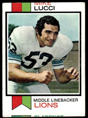1973 TOPPS MIKE LUCCI DETROIT LIONS #195 | eBay