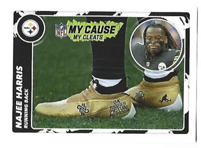 Najee Harris 2022 Panini NFL Sticker & Card Collection #3 My Cause ...