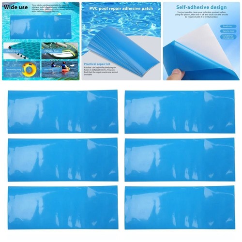 10Pcs Self-Adhesive Pool Repair Patches Underwater Repair Patch Glue | eBay