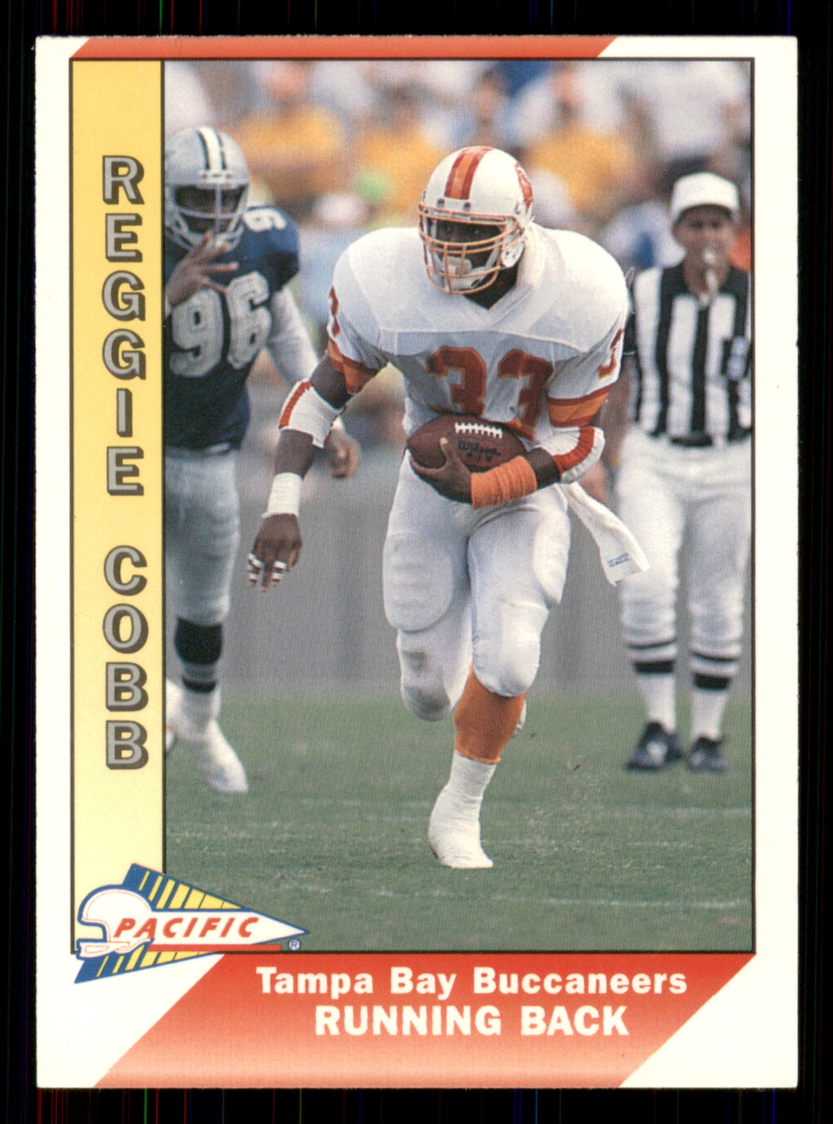 1991 Pacific Reggie Cobb #499 Tampa Bay Buccaneers | eBay