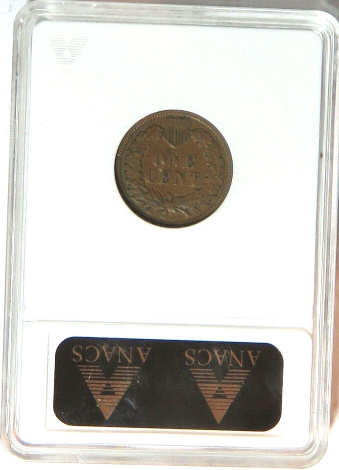 1887 US Indian Cent Error Coin: DDO FS-009.5 ANACS VF 35 Old Holder | eBay