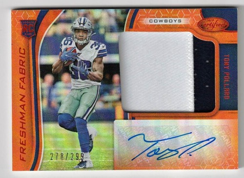 TONY POLLARD - 2019 Panini Certified Mirror Orange Rookie Patch ...