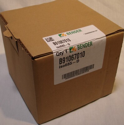 Bender ISO 685-D B91067010 Insulation Tester Ground Fault Detector | eBay