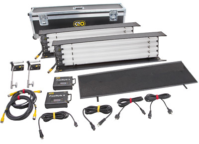 Kino Flo Gaffer Select 4Bank 2 Light Kit | 2X 4' | Fluorescent | AC ...