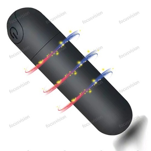 Mini Powerful Bullet Shape 10 Speed Vibrating Neck Body Massage ...