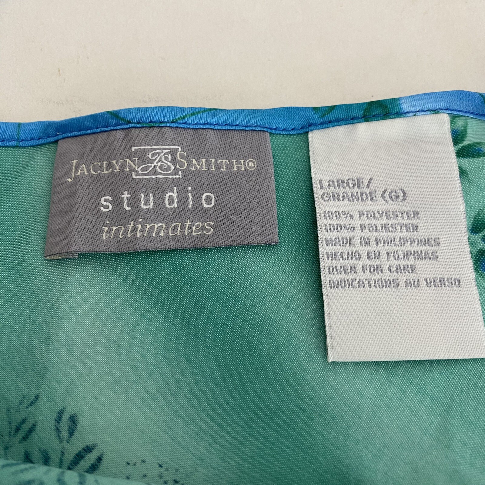 Jaclyn Smith Studio Intimates 2-Piece Pajama Set Size… - Gem