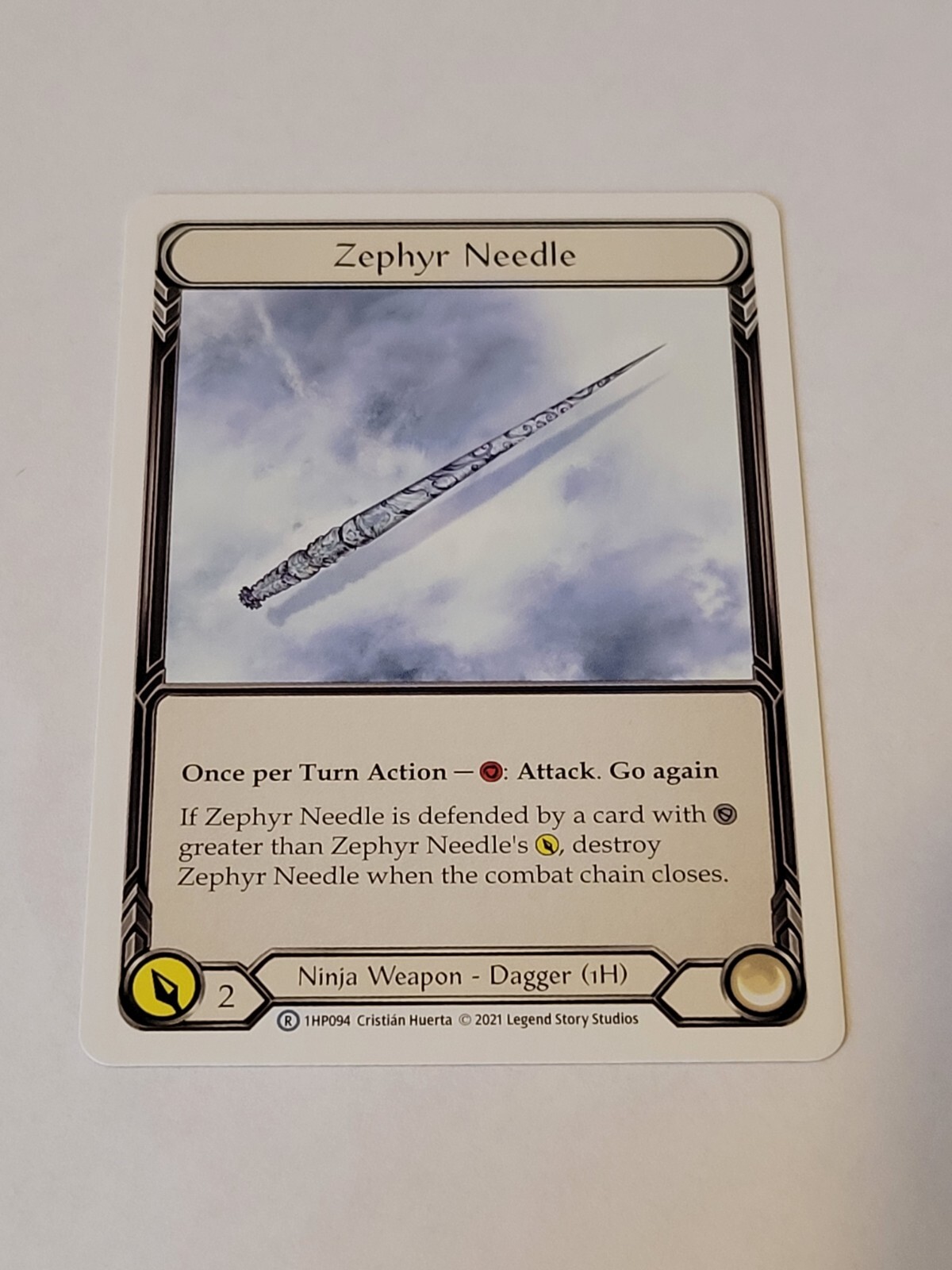 Zephyr needle reverse history pack 1 NM Flesh And Blood | eBay