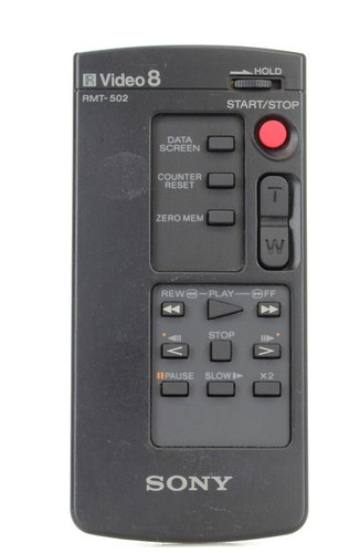 Sony RMT-502 ORIGINAL Télécommande Caméscope VIDEO 8 (Réf#V-337) | eBay