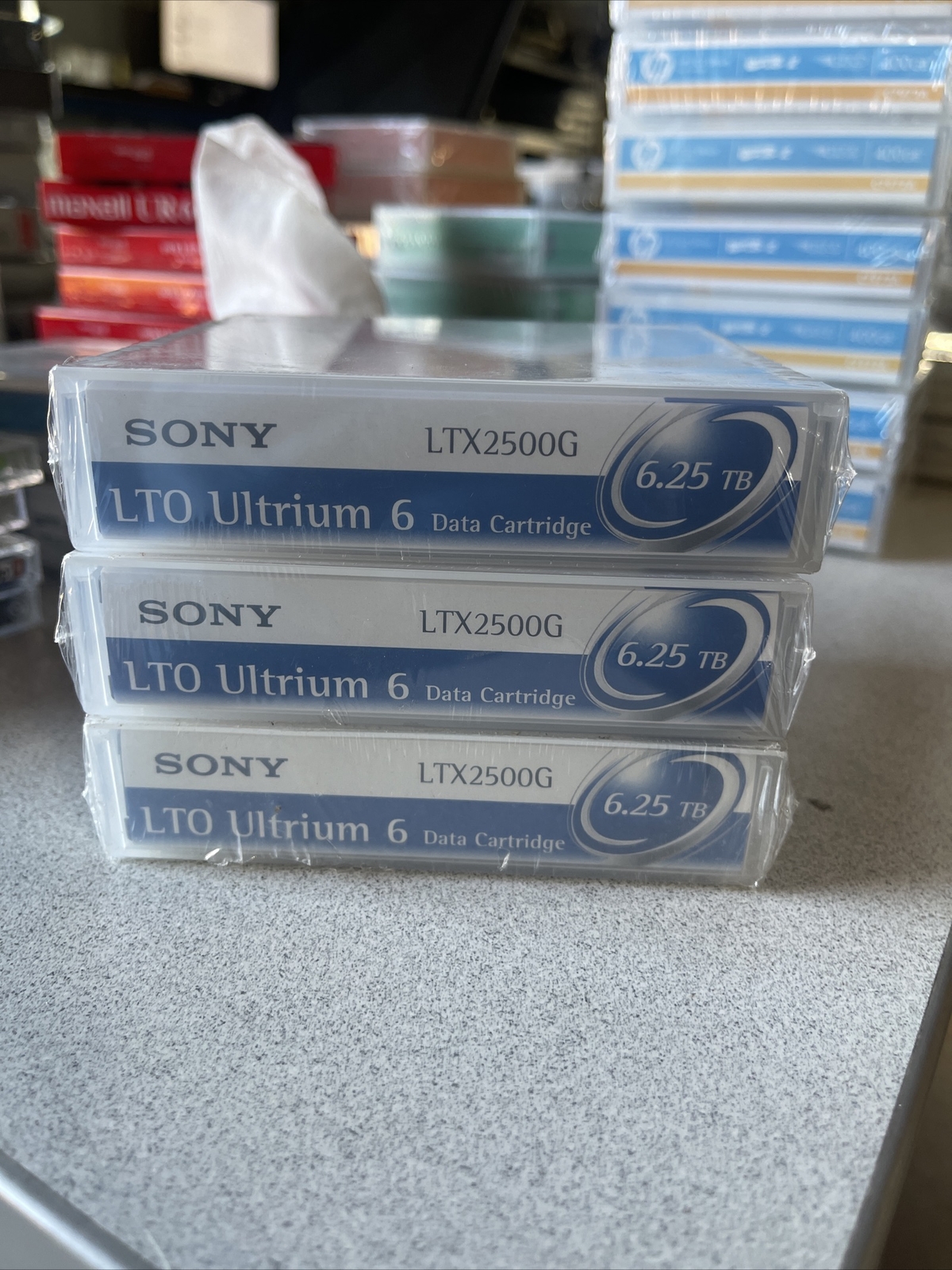 Sony LTX2500G LTO Ultrium 6 2.5TB Data Cartridge for sale online | eBay