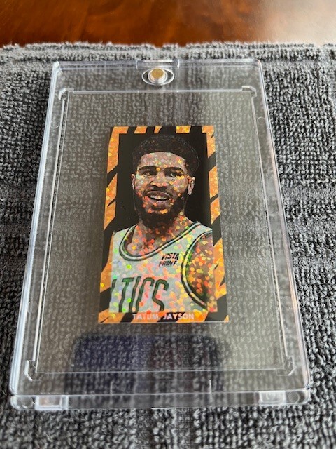 Jayson Tatum WndiGo Tiger Skin Tobacco Card 1 OF 1 ****EXTREMELY RARE ...