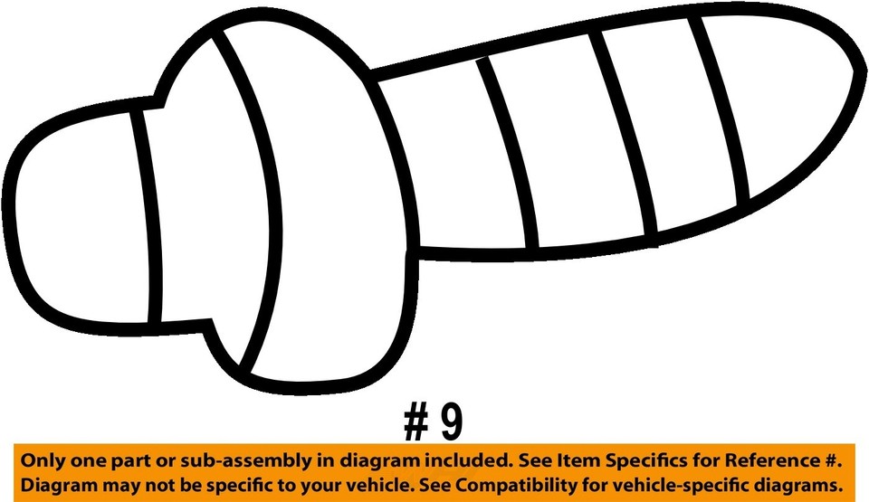 GM OEM Radiator Core Support-Baffle Bolt 11514139 | eBay