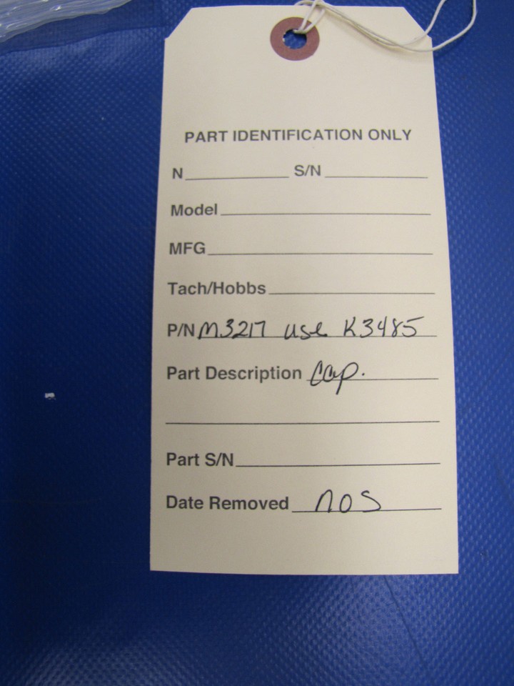Cessna Bearing Cap P/N M3217 & K3485 NOS (0317-174) | eBay