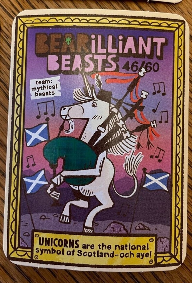 Bear YoYo Bearilliant Beasts Cards - RARE CARDS AVAILABLE, CHOOSE YOUR ...