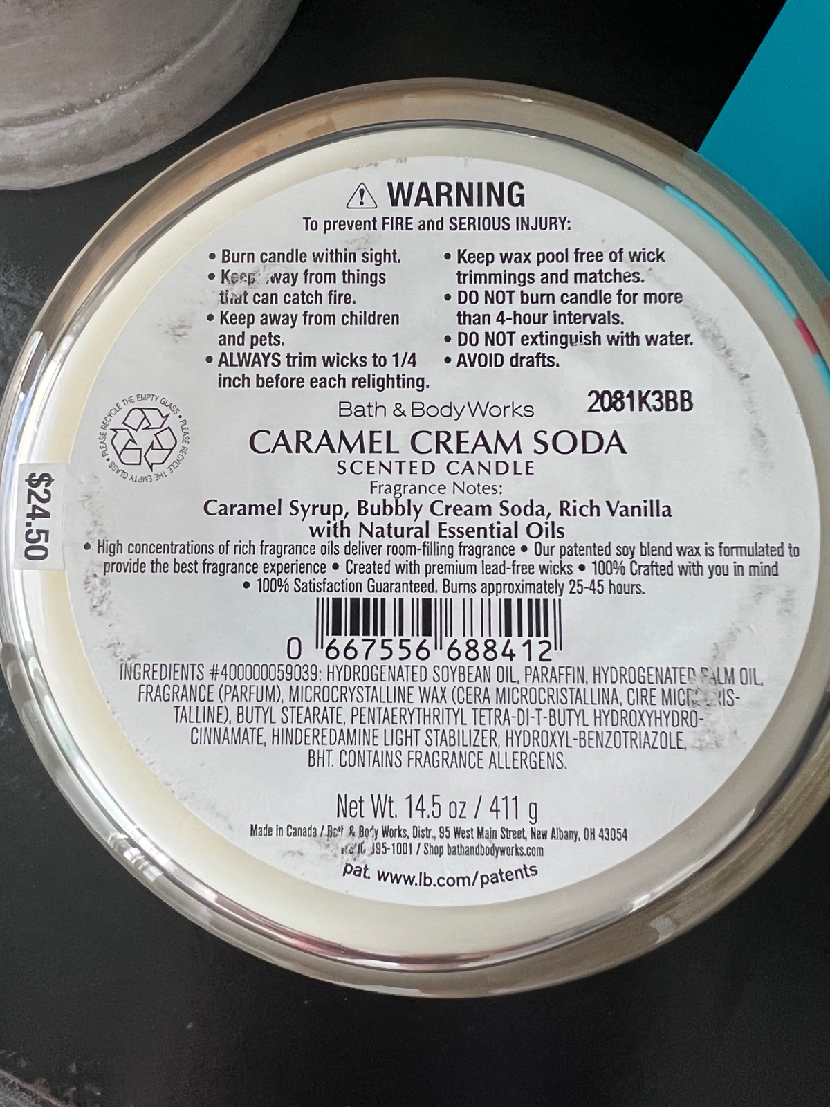 BBW CARAMEL CREAM SODA Candle Bath And Body Works | eBay