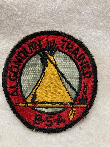(CL2) Boy Scouts - Algonquin Trained patch | eBay