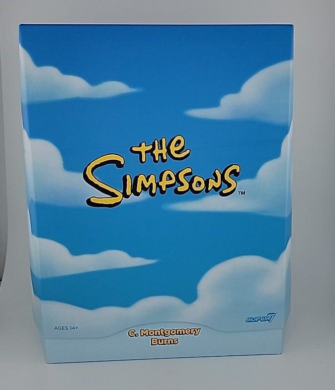 Simpsons Ultimates SUPER 7 C. Montgomery Burns Action Figure | eBay