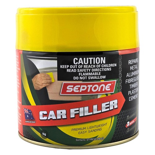 Septone 1kg Car Filler Premium Lightweight Easy Sanding Metal ...