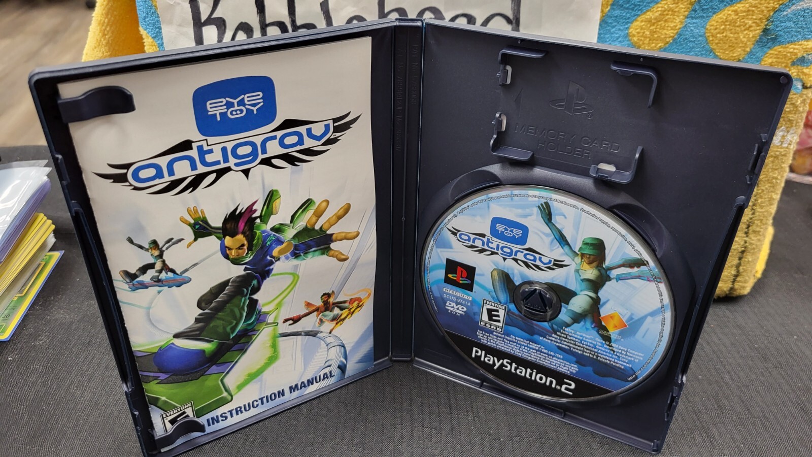 CIB EYE TOY ANTIGRAV PS2 SONY PLAYSTATION 2 VIDEO GAME COMPLETE IN BOX ...