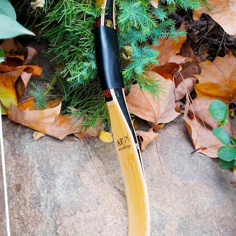 AF Archery Recurve Bow Traditional Laminated Horse Bow, ZhuRan II ...