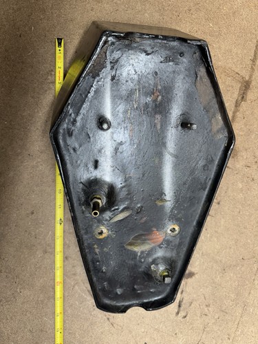 Fiberglass Coffin Gas Tank - Harley Triumph Chopper Panhead Shovelhead ...