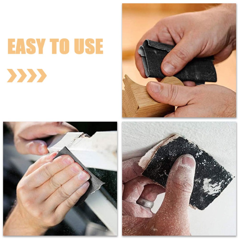 90 Sheets Sanding Paper Automotive Sandpaper Waterproof Wet Dry ...