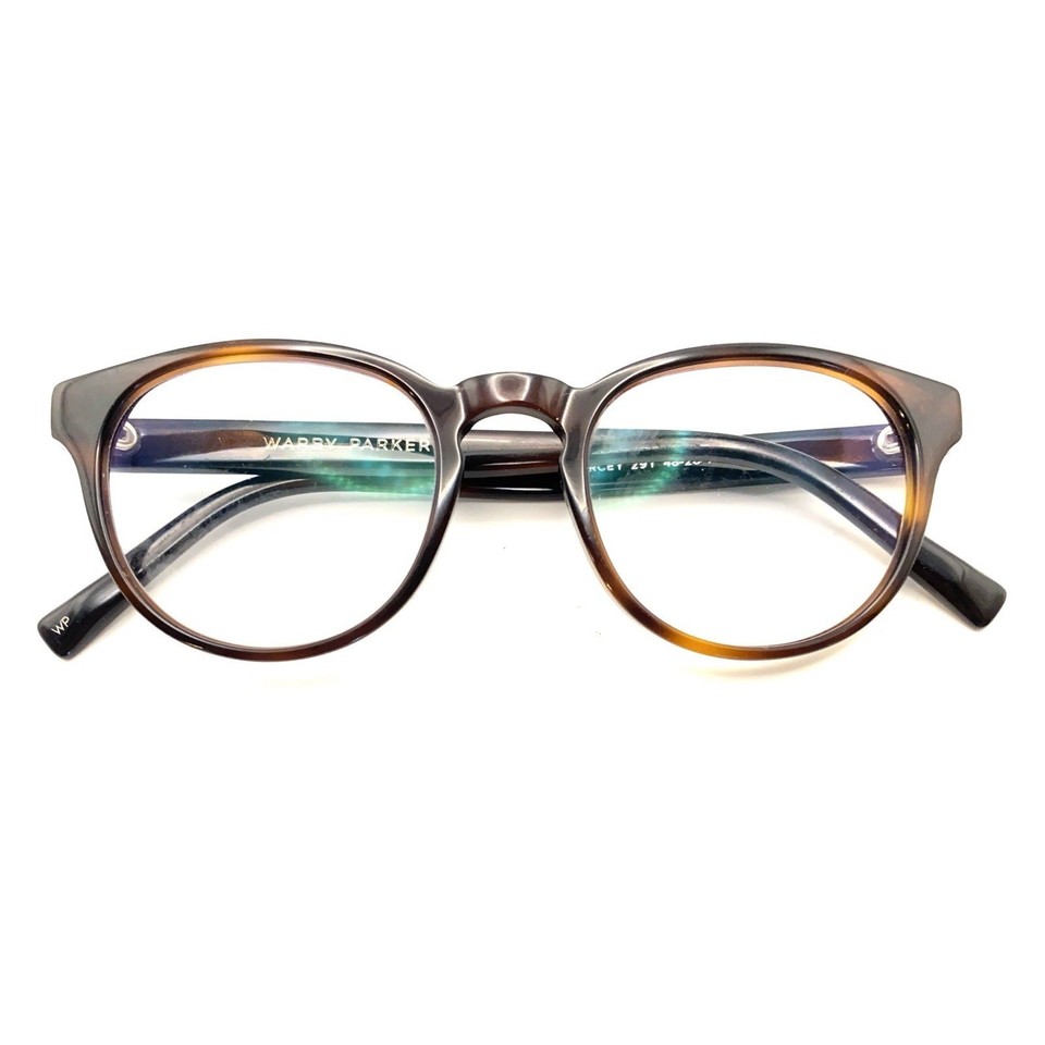 Warby Parker Percey 291 Tortoise Round Eyeglasses Frames 48-20 140 ...