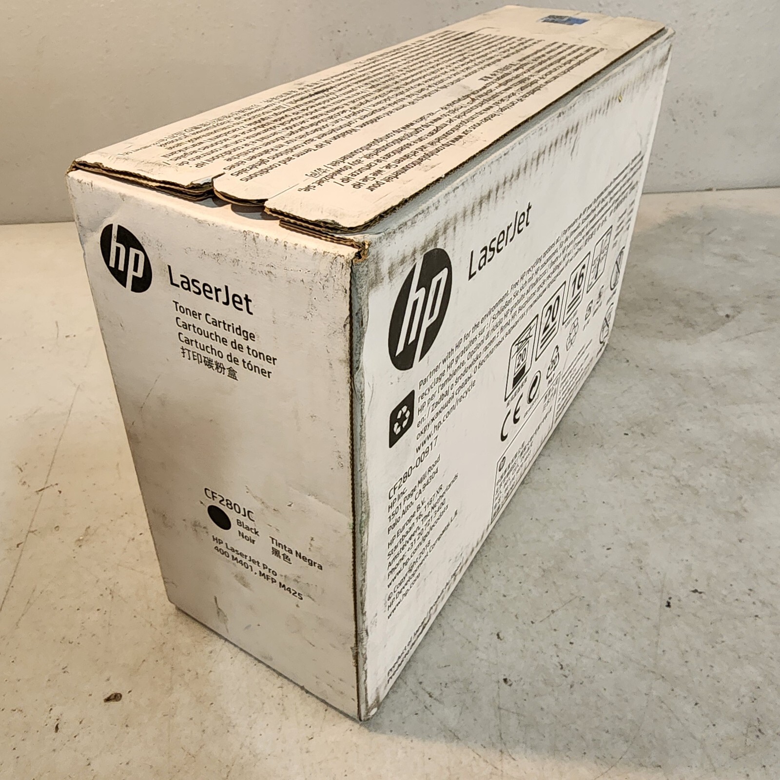 HP 80J (CF280JC) Black Toner Cartridge for sale online | eBay