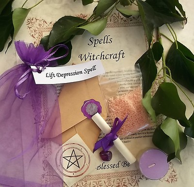 Lift Depression Spell Kit Votive Candle Magic Wicca Created by a Witch ...