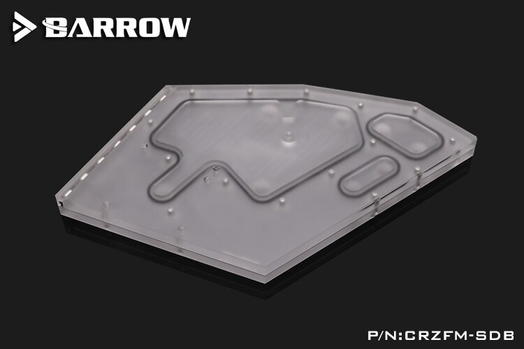 Barrow Acrylic Board Distro Plate For COUGAR CONQUER Mini Chassis CRZFM ...