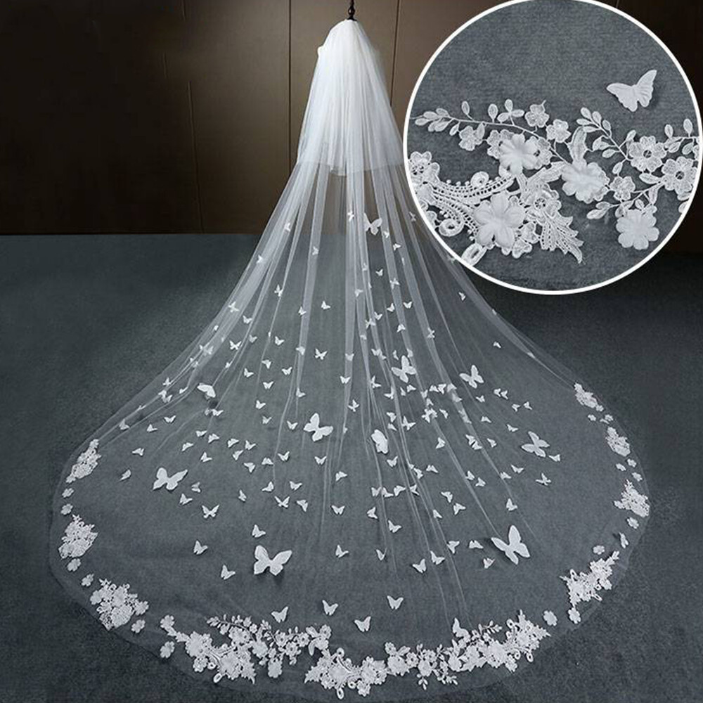Butterfly wedding veil 60 photos - Astyledwedding.com