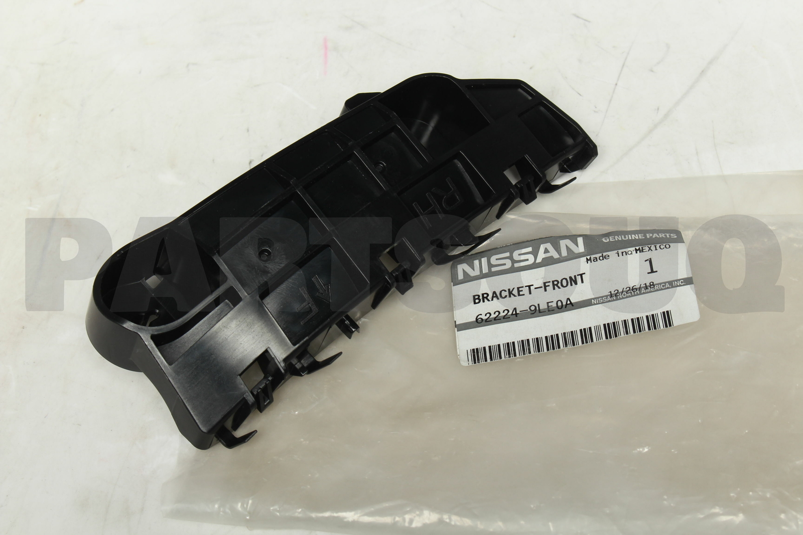 622249LE0A Genuine Nissan BRACKET-FRONT BUMPER SIDE 62224-9LE0A | eBay