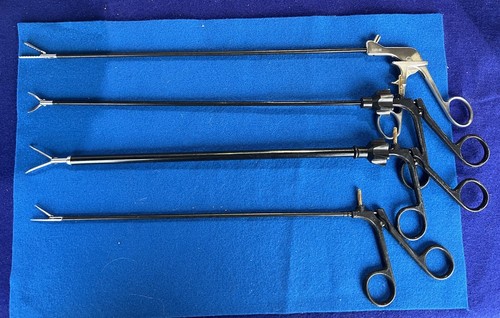 20 PIECE PROFESSIONAL LAPAROSCOPIC INSTRUMENT SET: JARIT, AESCULAP WITH ...