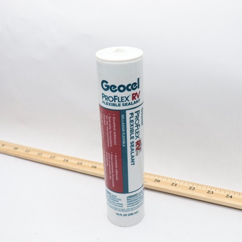 Geocel Pro Flex RV Flexible Sealant Black 10 oz. GC28103 - Nozzle is ...