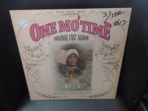 One Mo' Time Original Cast Album LP Warner Bros 1980 VG+ | eBay