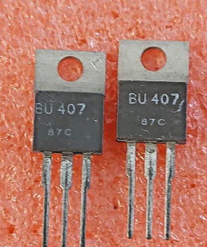 1pcs BU407D NPN SI Power Transistor 7A 150V 60 W 5MHZ TO220C SGS | eBay