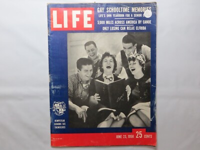 Life Magazine June 23 1958 Life's Own Yearbook for Senior Class 7H | eBay