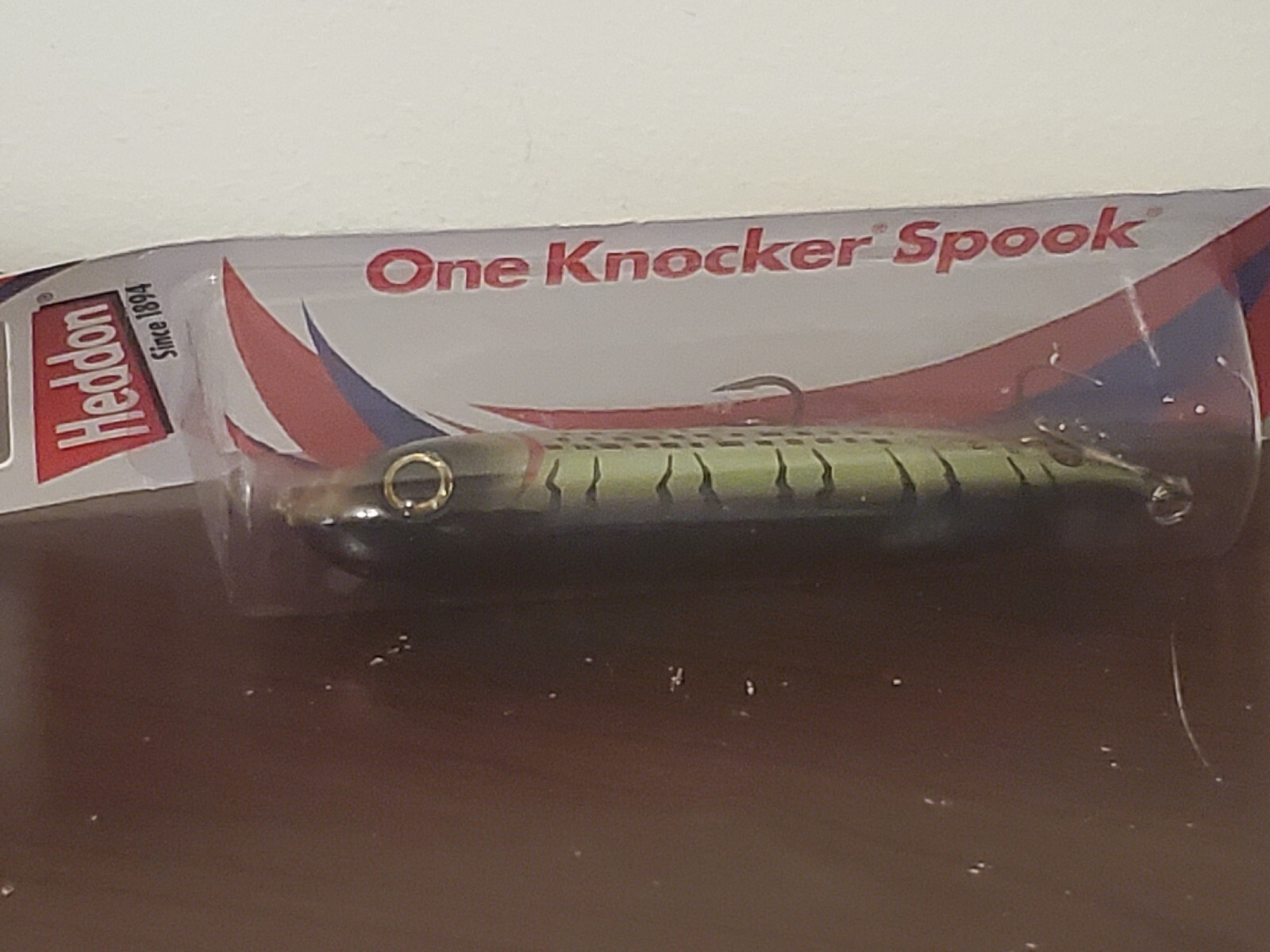 Heddon One Knocker Spook 3/4 oz 4-1/2 " Topwater Lure XK9253-521 ...