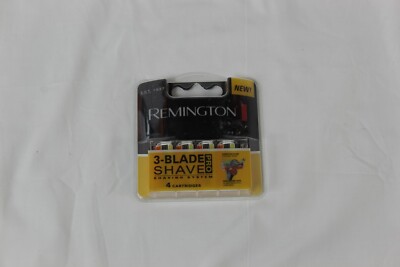 REMINGTON 3-BLADE SHAVE PRO SHAVING SYSTEM 4 CARTRIDGES EACH | eBay