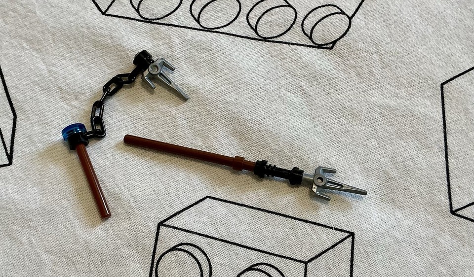 LEGO Ninjago Jay ZX & Slithraa Minifigures Spinner Weapons Cards ...